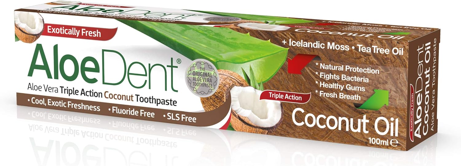 Aloe Dent Aloe Vera Coconut Toothpaste, 100ml – BigaMart