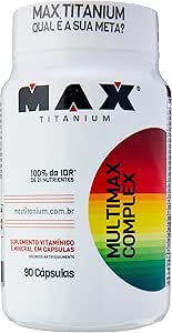Multimax Complex - 90 Cápsulas, Max Titanium: Amazon.com.br: SaÃºde e ...