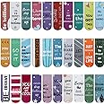 30 Pieces Inspirational Quotes Magnetic Bookmark, MWOOT Encouraging ...