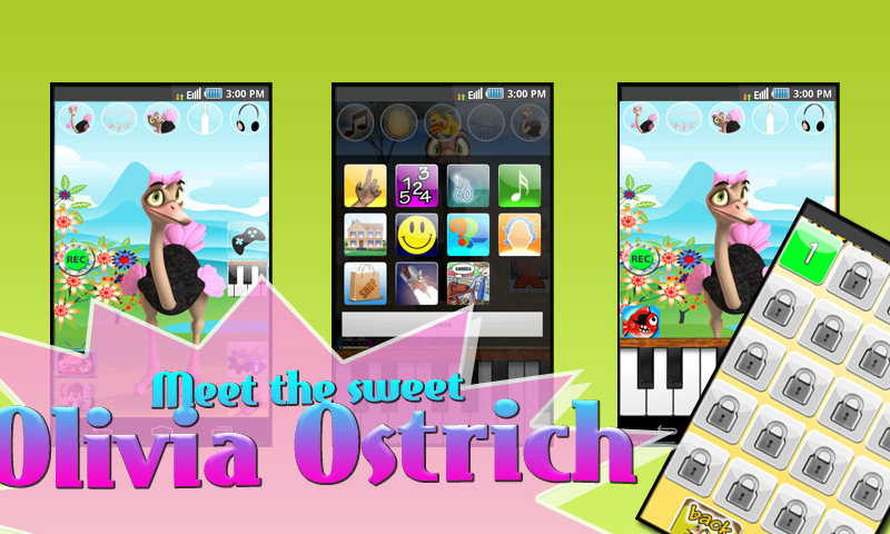 Talking Olivia Ostrich (Free):Amazon.com:Appstore for Android