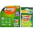 Amazon.com: Zyrtec 24 Hour Allergy Relief Tablets, Indoor and Outdoor ...