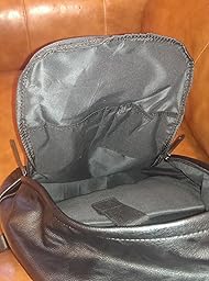 Amazon.com: BAOSHA BP-08 TOP PU Leather Laptop Backpack School College ...