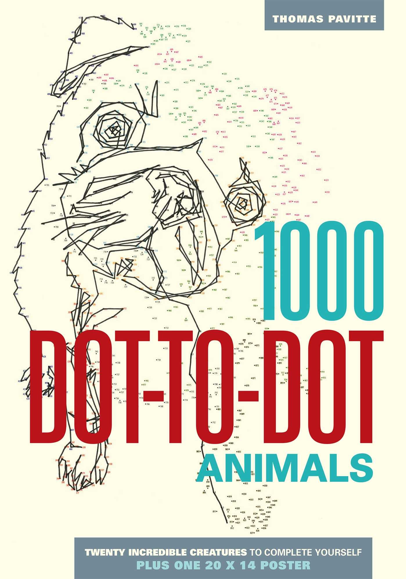 1000 Dot to Dot Animals