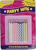 Amazon.com: Loftus Magic Trick Relighting Birthday Candles (10 Piece ...