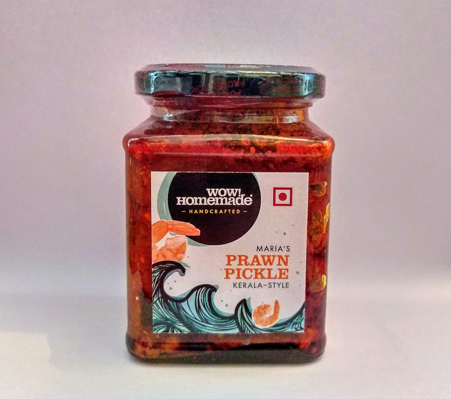 WOW! Homemade® Kerala Prawn Pickle / Chemmeen achar (250 g): Amazon.in ...