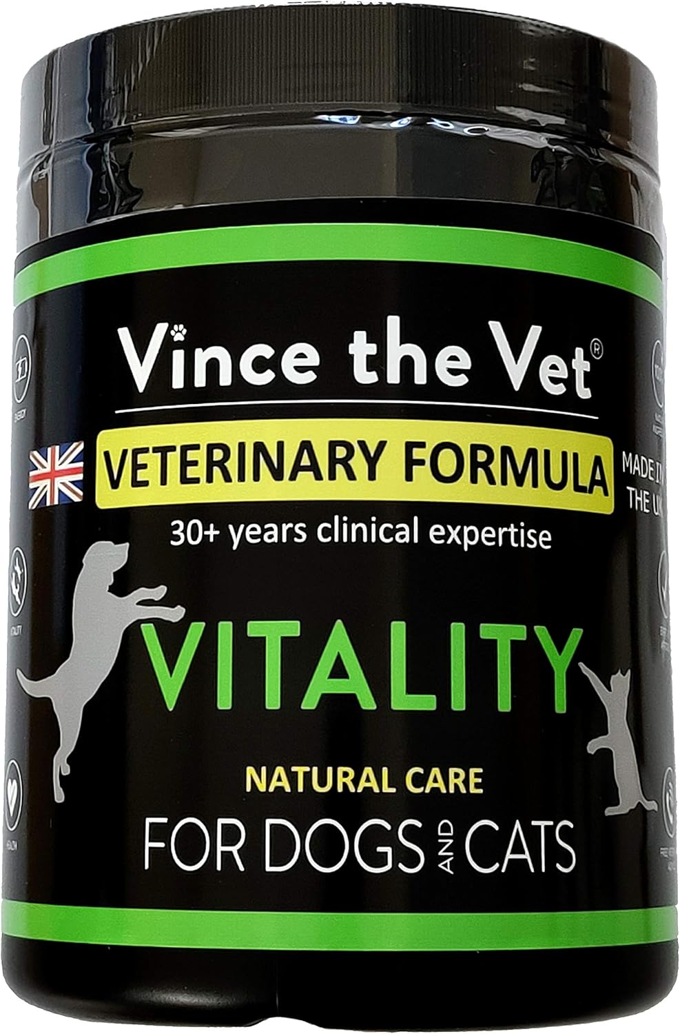 Vince the Vet Veterinary Formula Supplement (Dogs and Cats) for Optimum ...