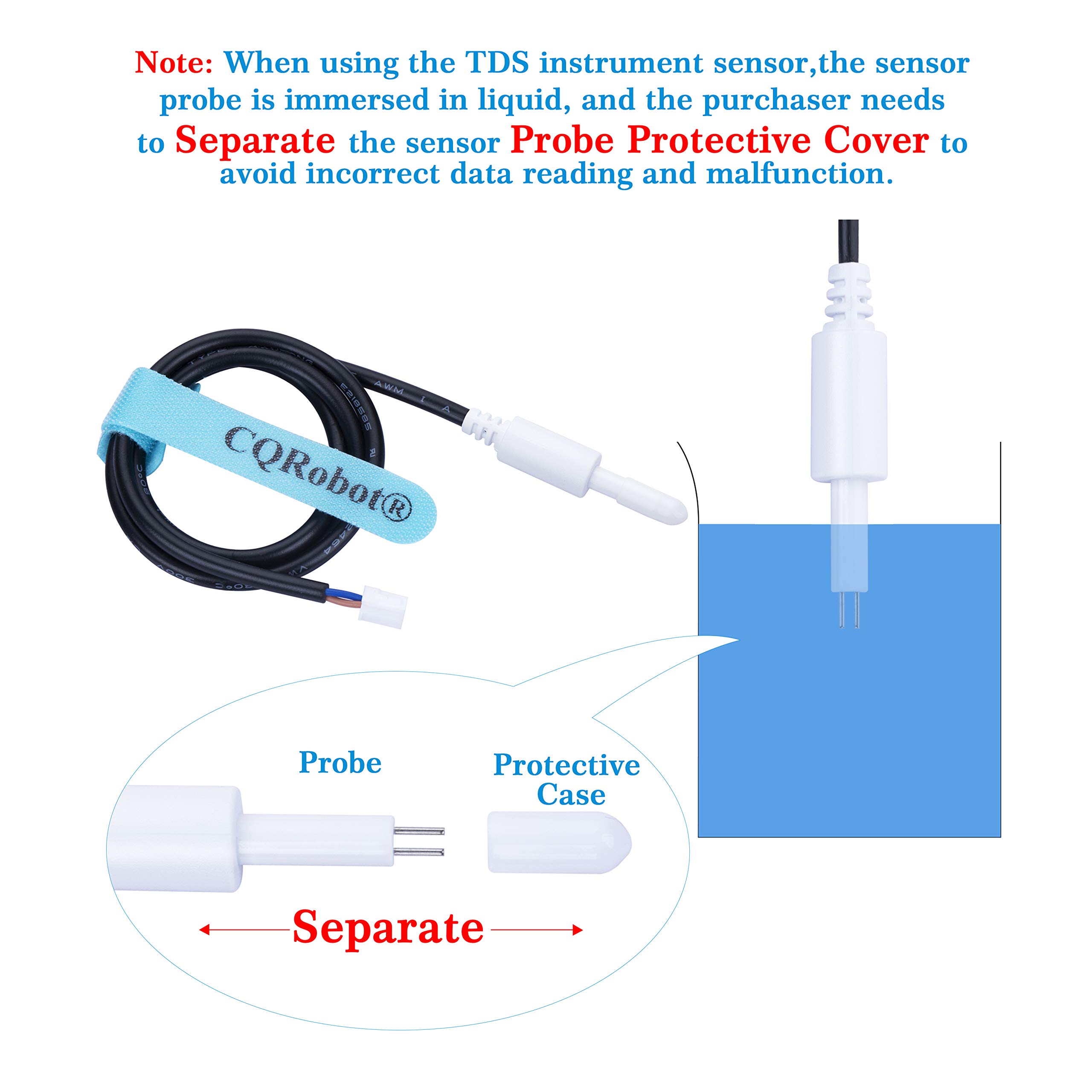 Mua TDS (Total Dissolved Solids) Meter Sensor Compatible with Raspberry Pi/Arduino Board. for ...