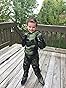 Amazon.com: Master Chief Child Mask and Gloves Costume Kit : Clothing ...