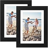 Amazon.com - FIXSMITH 5x7 Picture Frame Set of 2, Photo Frame with HD ...