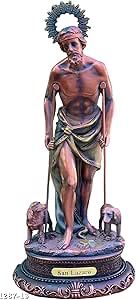 Amazon.com: San Lazaro Statue 13" Inch Saint Lazarus Saint Religious ...