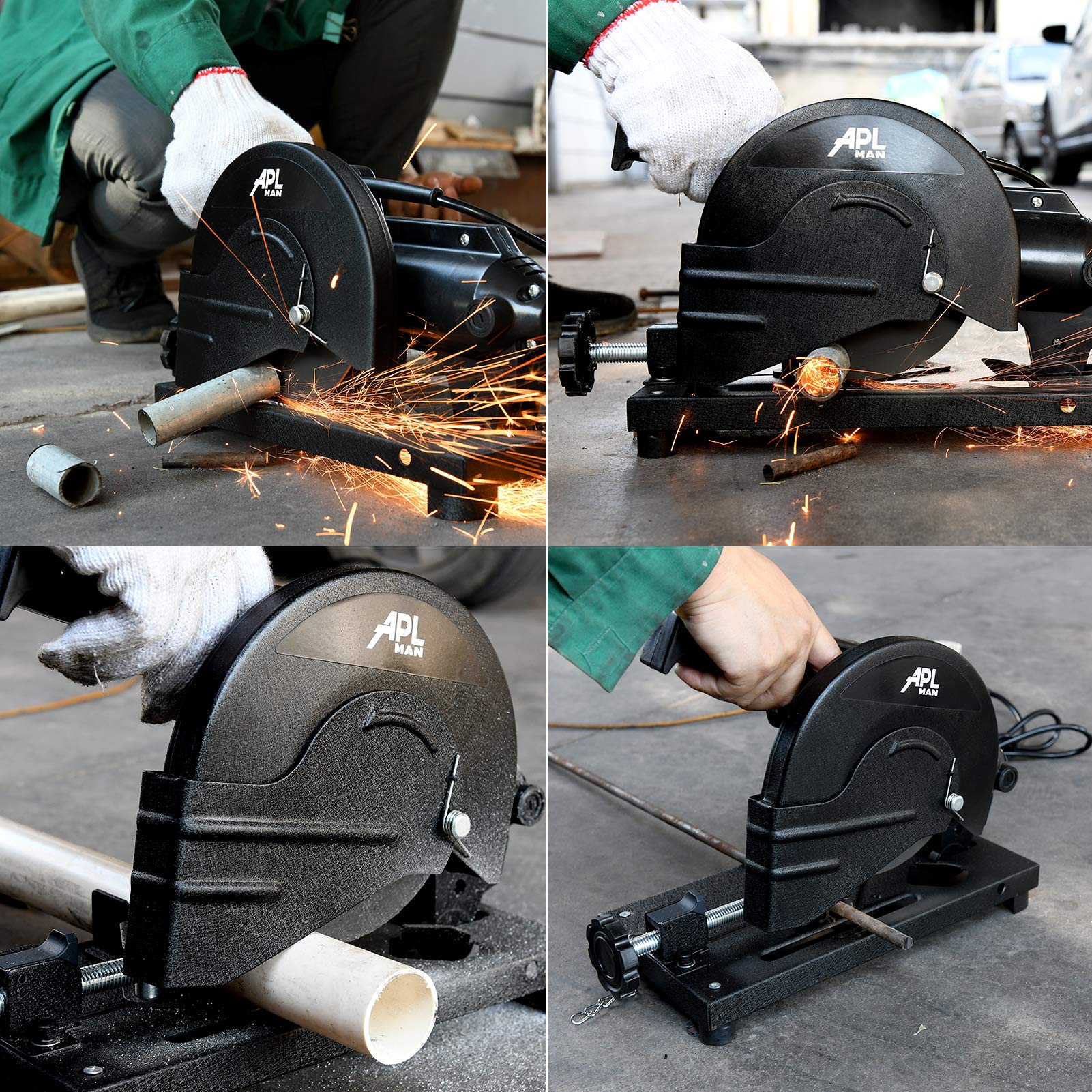 Mua APLMAN 6 Inch Cut off Saw Metal Cutting Chop Saw Miter Saw 45 ...