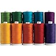 Amazon.com: Connecting Threads 100% Cotton Thread Sets - 1200 Yard ...