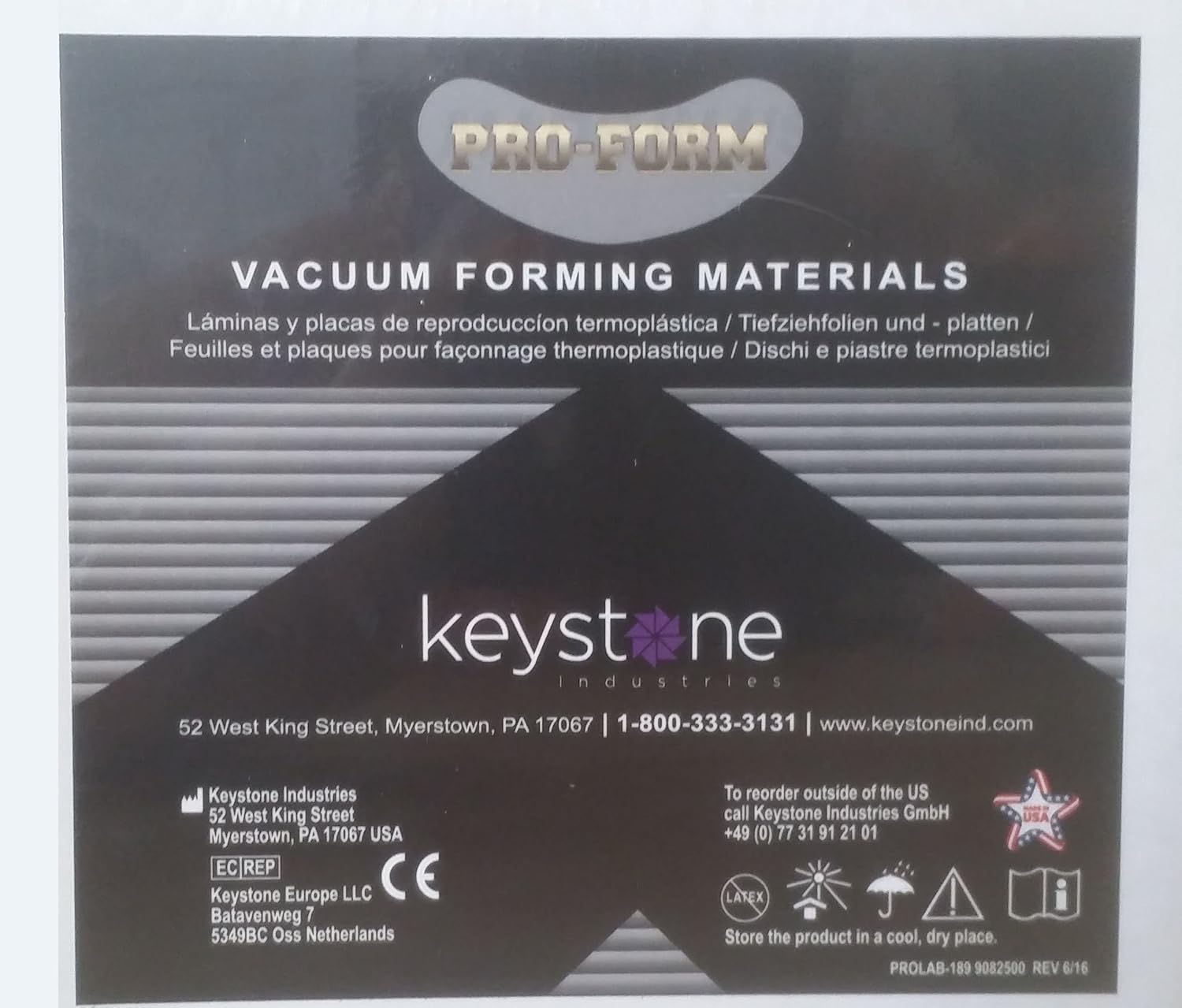 Niteguard Laminates5 x 5 Clear in Color 12/pk Keystone Pro-Form Vacuum ...