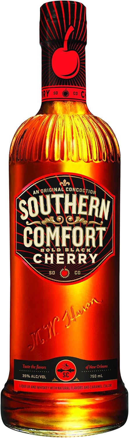Southern Comfort Bold Black Cherry Whisky Liqueur 70cl Bottle: Amazon ...