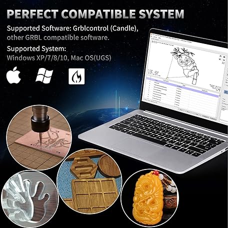 Mua 500W CNC Router Machine, MYSWEETY 4540 CNC Wood Router 3 Axis Metal ...