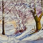 Painting Watercolour Snow Scenes the Easy Way: Amazon.co.uk: Terry ...