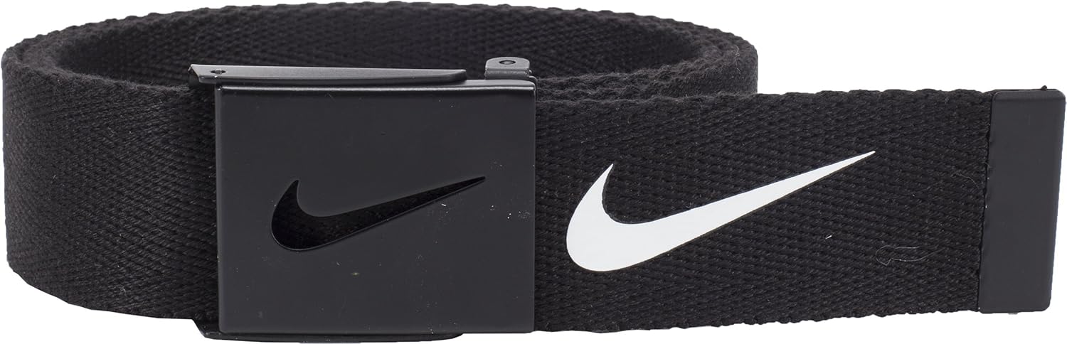 Nike Men's Tech Essential Web Belt, Black, One Size: Amazon.co.uk: Clothing
