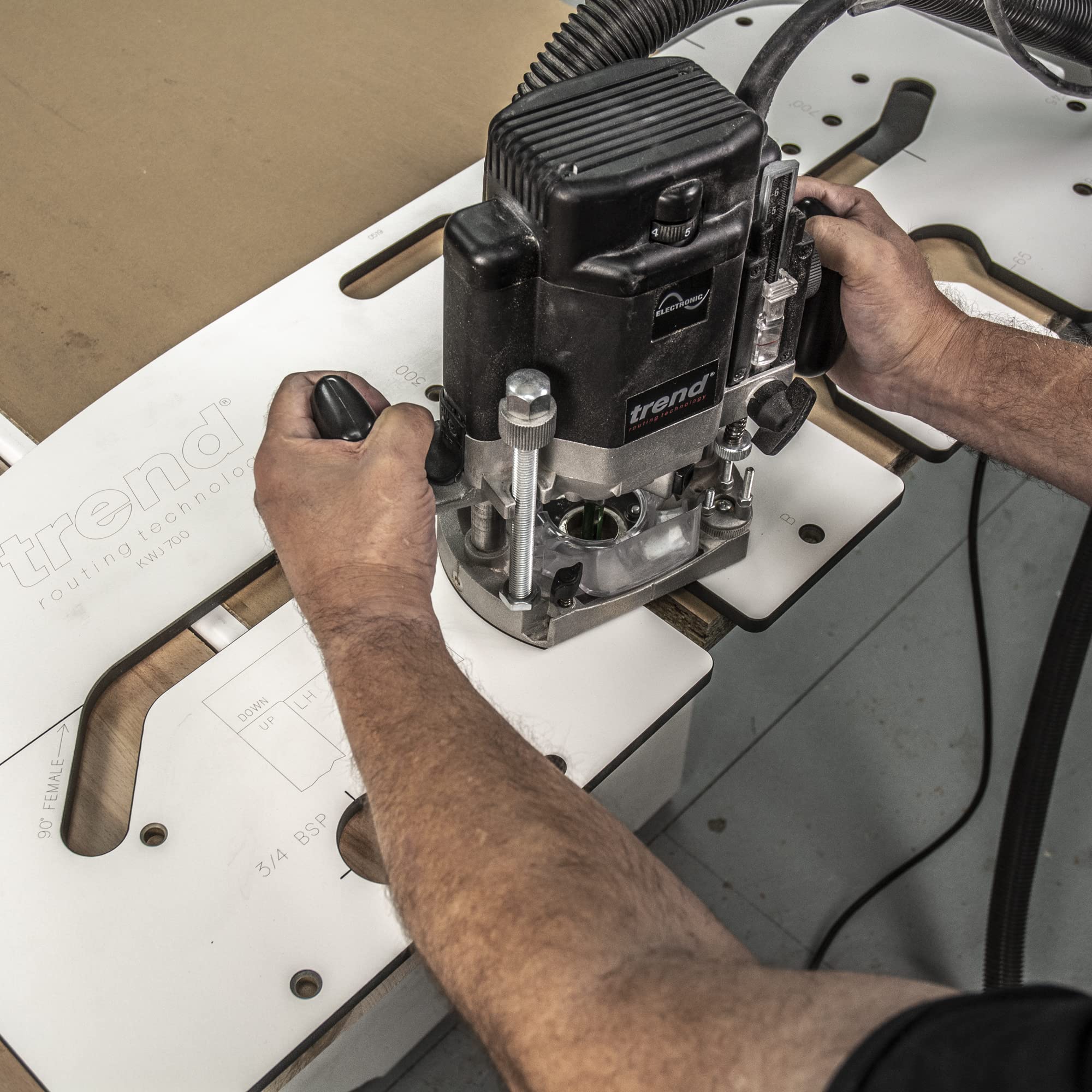 Trend Kitchen Worktop Jig For Precise Worktop Joints, Router Jig For ...