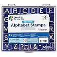 Amazon.com: Learning Resources Uppercase Alphabet Stamps, Set of 26 ...
