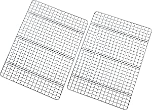 Amazon.com: Checkered Chef Cooling Rack - Set of 2 Stainless Steel ...