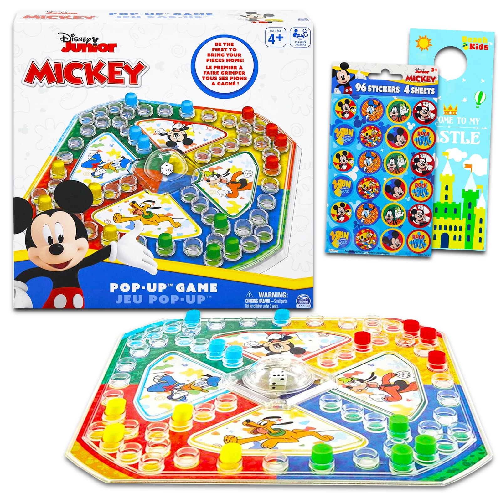 Mua Classic Disney Disney Mickey Mouse Pop Up Game ~ 3 Pc Bundle with ...