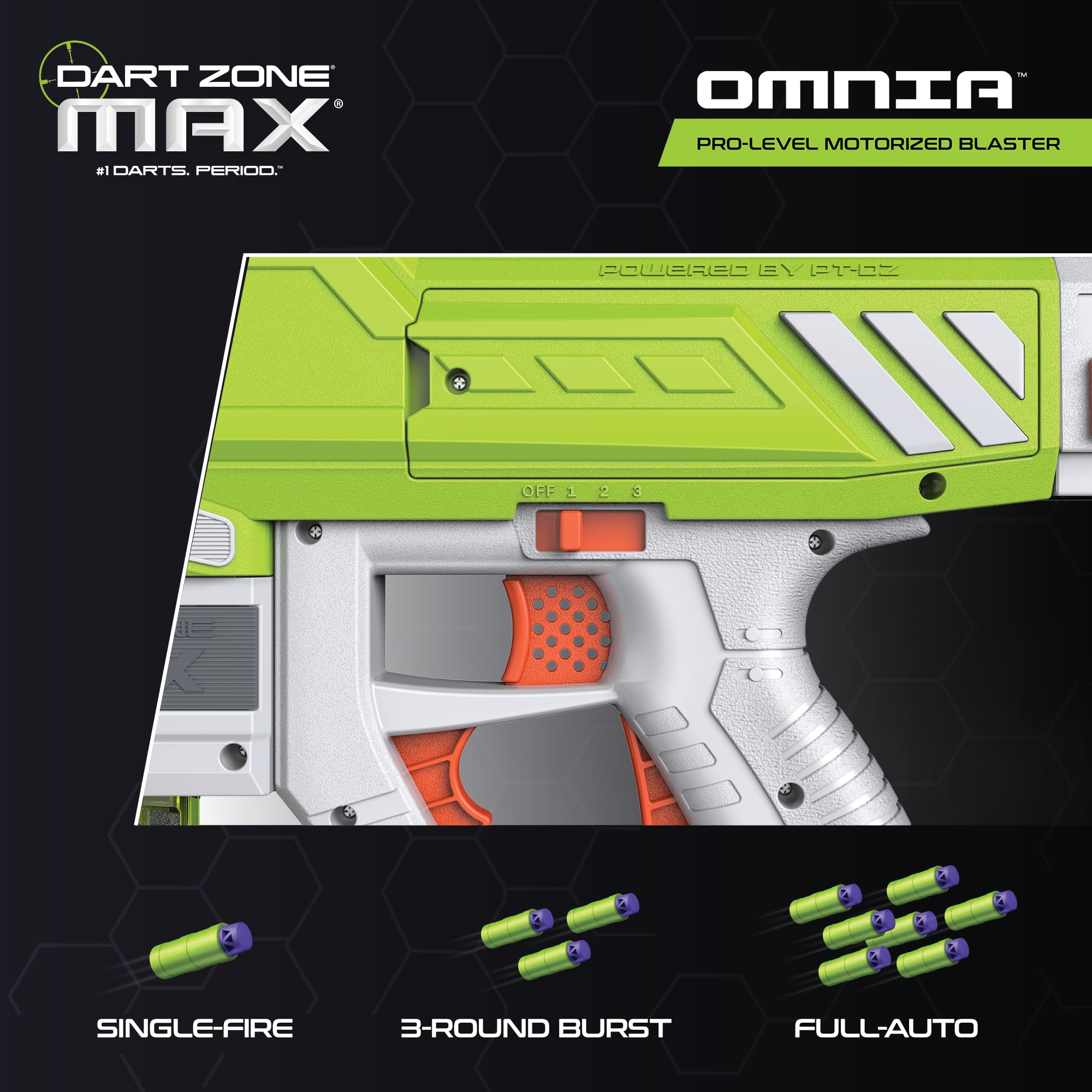 Mua DART ZONE Max Omnia Pro Gen 3 Foam Dart Blaster–150 FPS Full Auto ...
