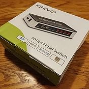 Kinivo 301BN Premium 3 Port High Speed HDMI Switch with IR Wireless ...