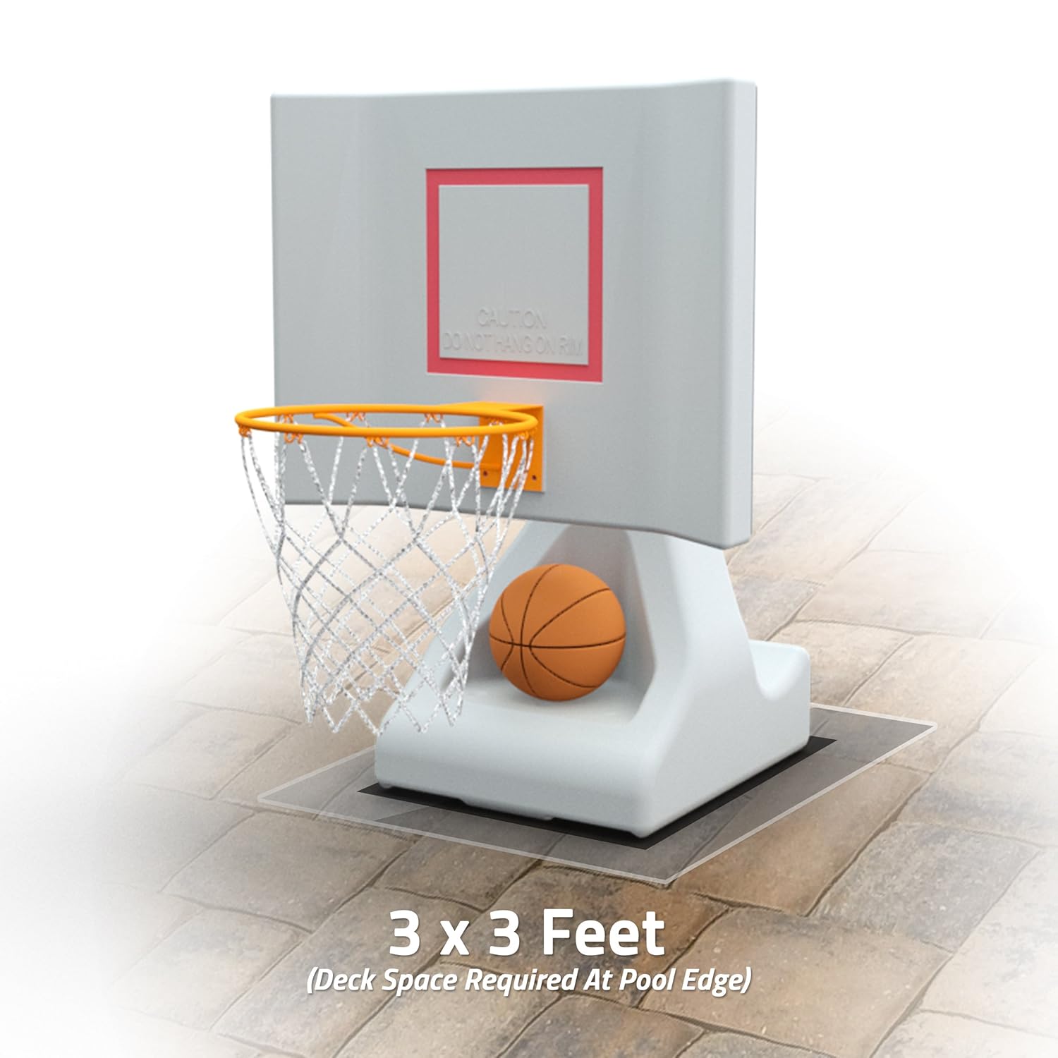 Sports & Outdoor Play POOL SHOT Pool Basketball Hoop with Powder Coated ...
