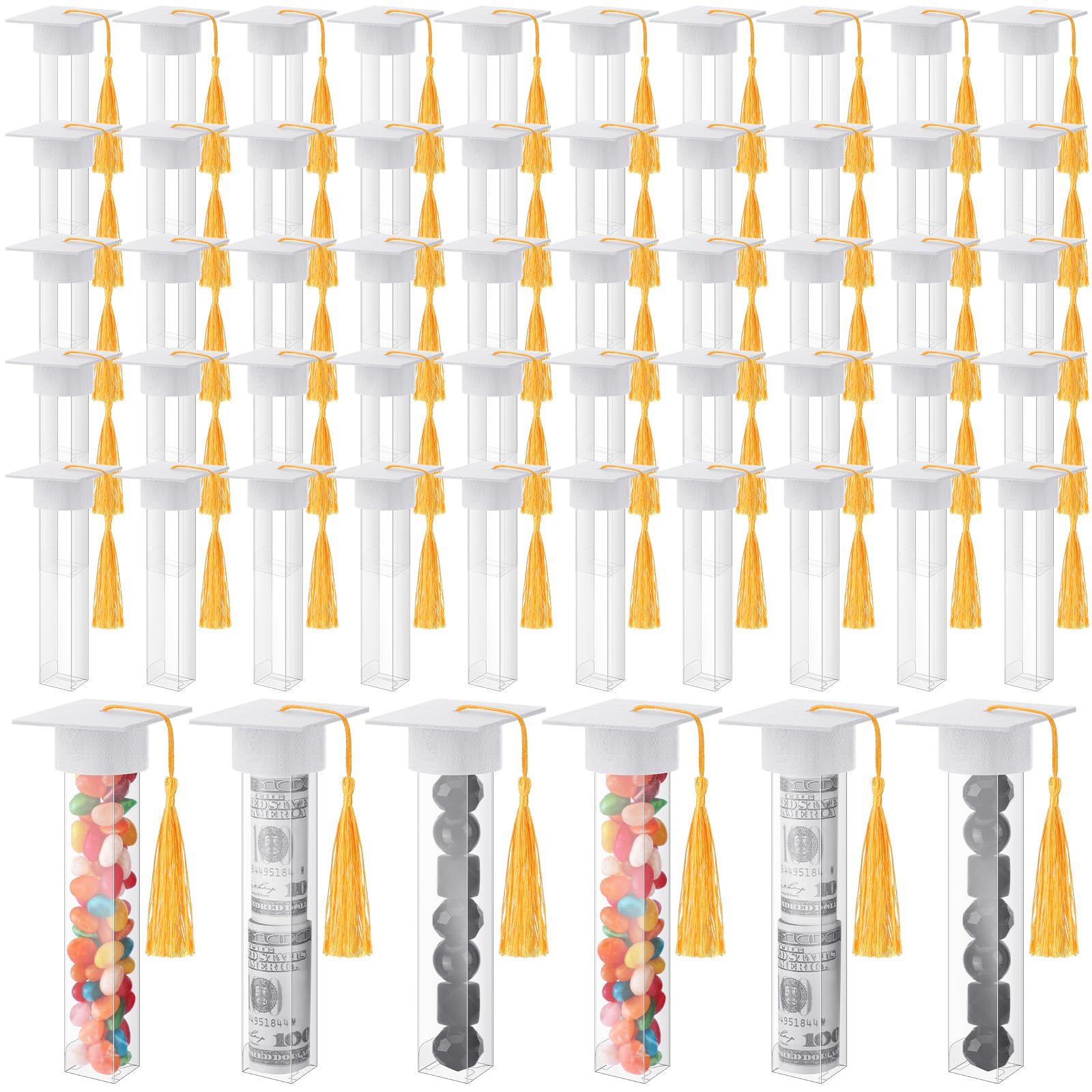 Didaey 2025 Graduation Gumball Tubes Graduation Party Favors Including ...