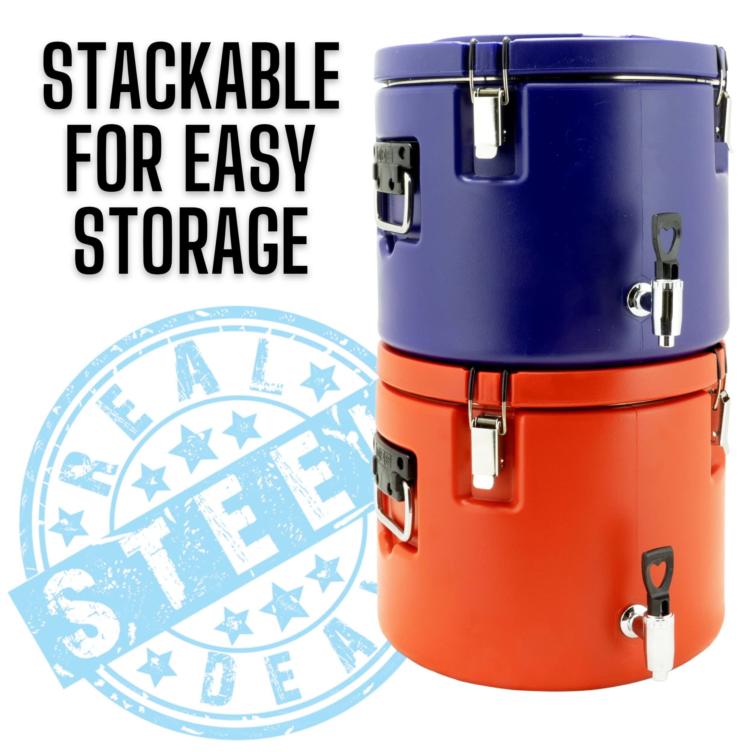 Mua 5 Gallon Insulated Beverage Cooler: Dispenser with Stainless Steel ...