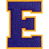 Amazon.com: Chenille Letter Patches Purple Varsity Letter Patches 4-1/2 ...