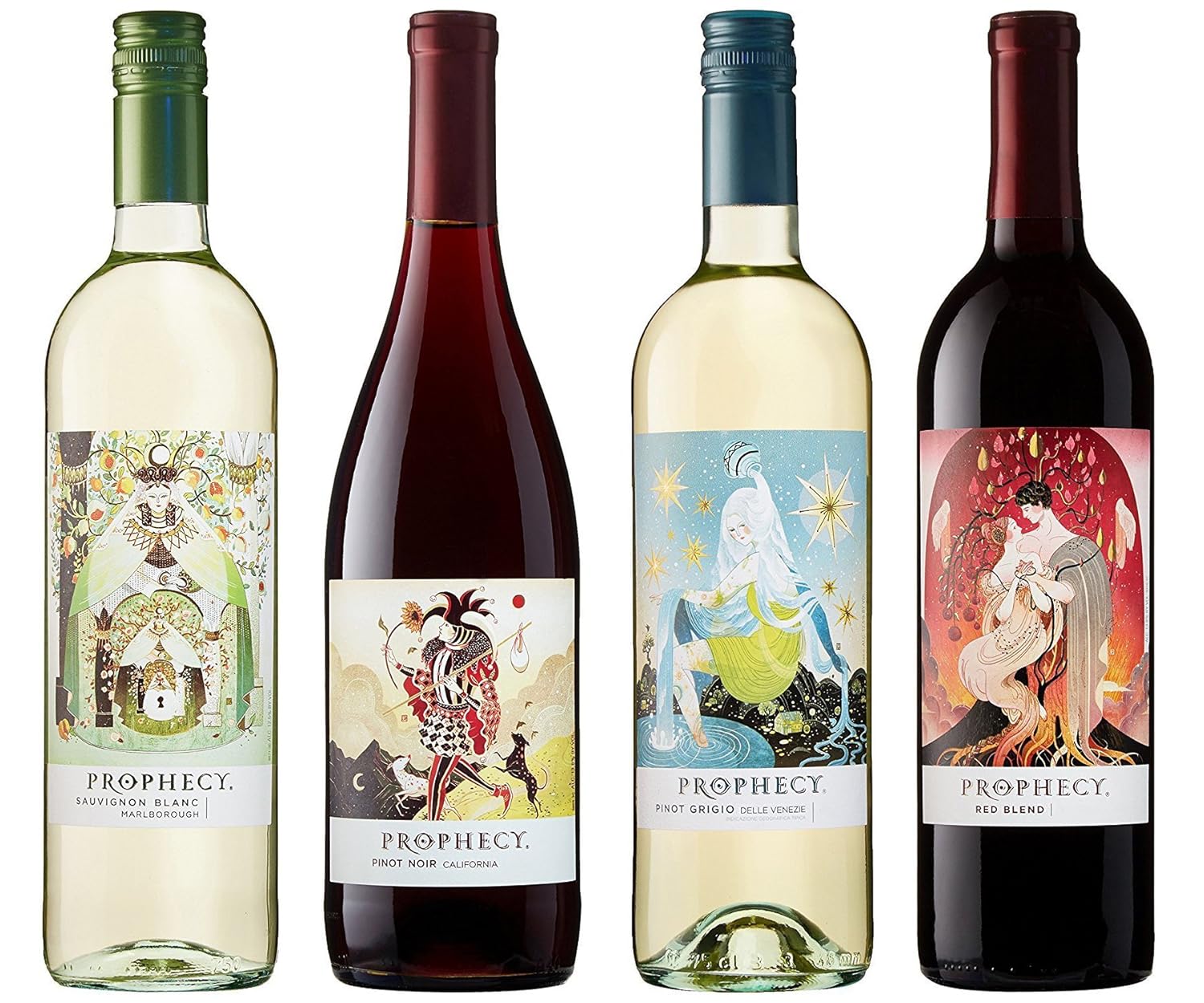Prophecy Wine Mixed Pack, 4 x 750 mL at Amazon's Wine Store