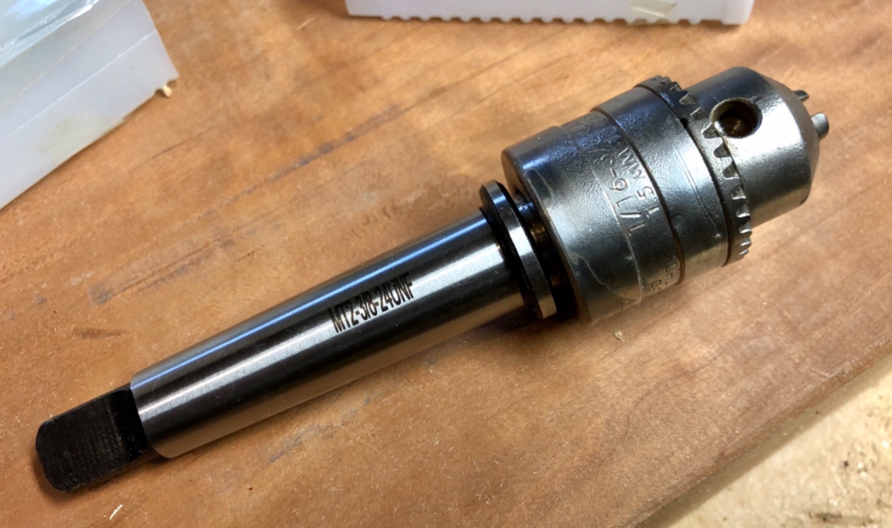 $3/mo - Finance New Threaded Drill Chuck Arbor 2MT to 1/2"-20 Hardened ...