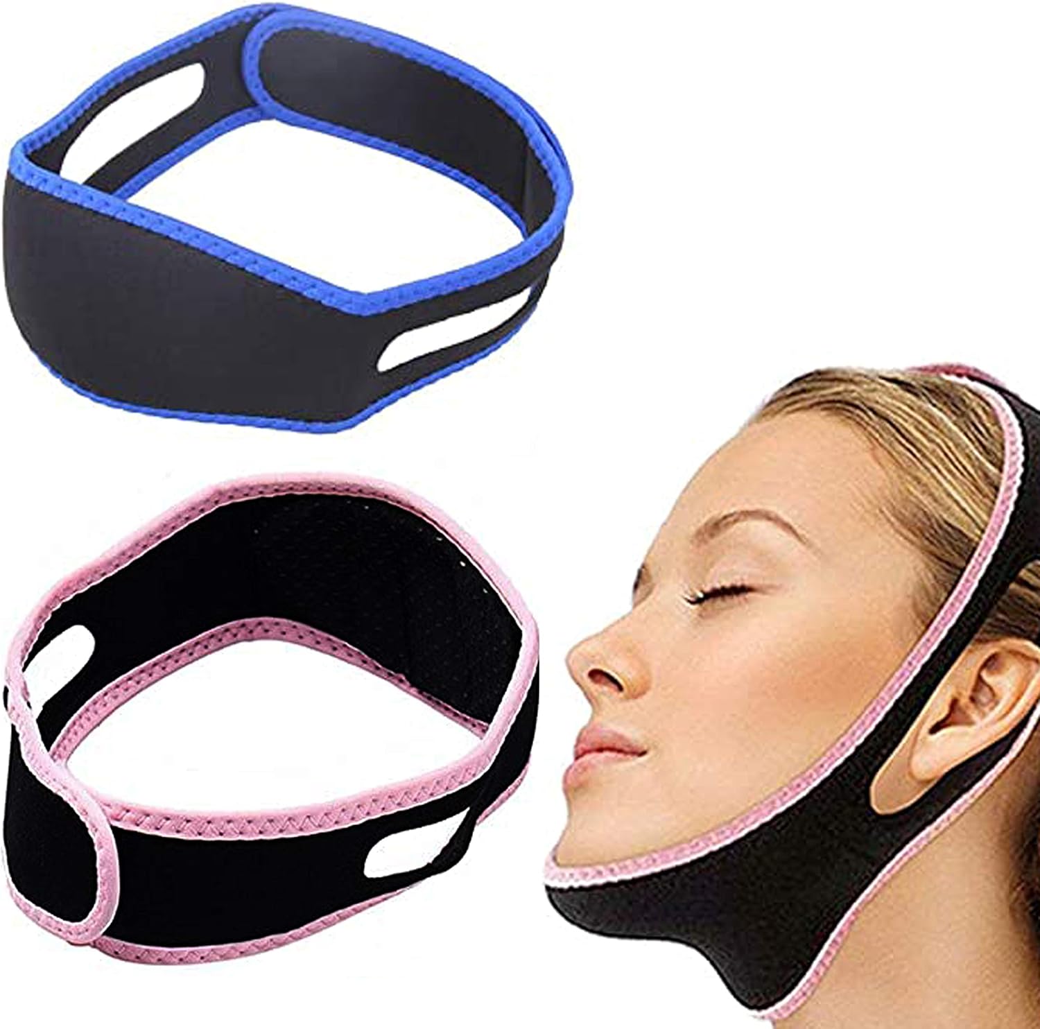 LABOTA Facial Slimming Strap,Face Lifting Belt, V Line Lifting Chin ...