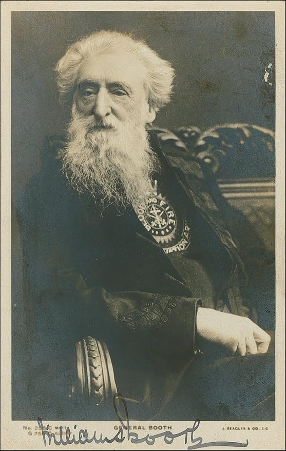 WILLIAM BOOTH AUTOGRAPH GLOSSY PHOTO PRINT: Amazon.co.uk: Kitchen & Home