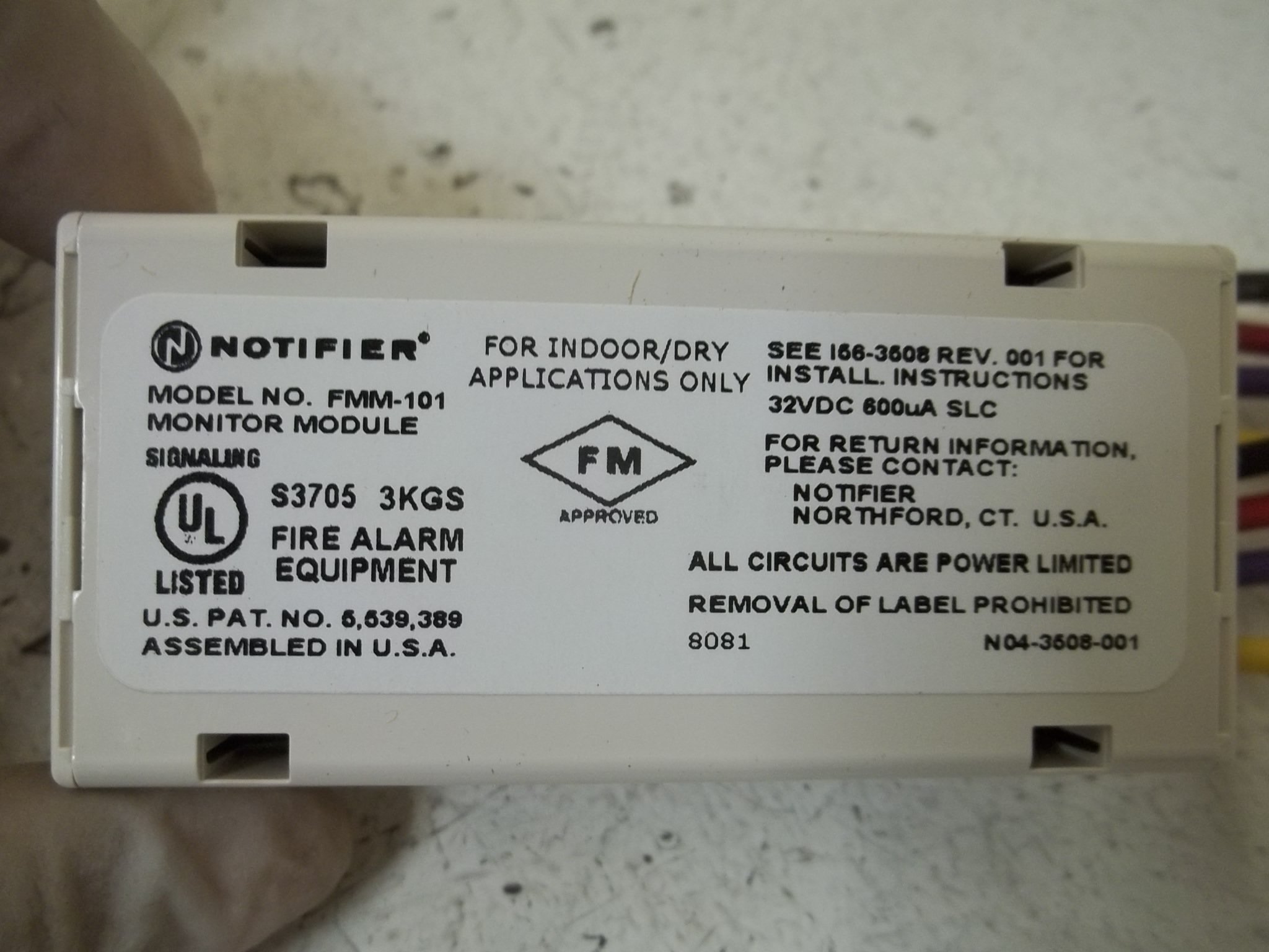 Mua NOTIFIER FMM-101 Monitor MODULEORIGINAL Package trên Amazon Mỹ ...