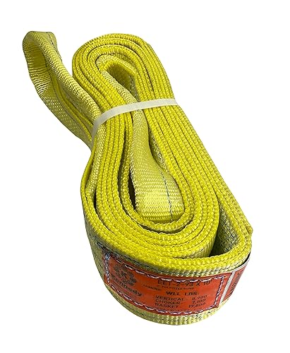 Kennedy Wire Rope & Sling Company 3inches x 10' 2-Ply Twist Eye ...