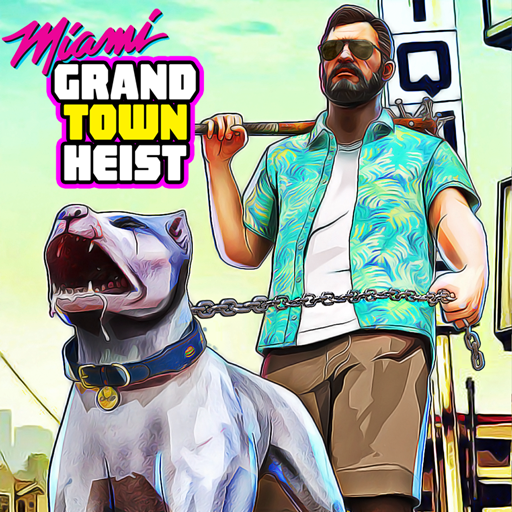 Miami Gangster Grand Auto Theft Crime City Escape: Gangster Game 3D ...