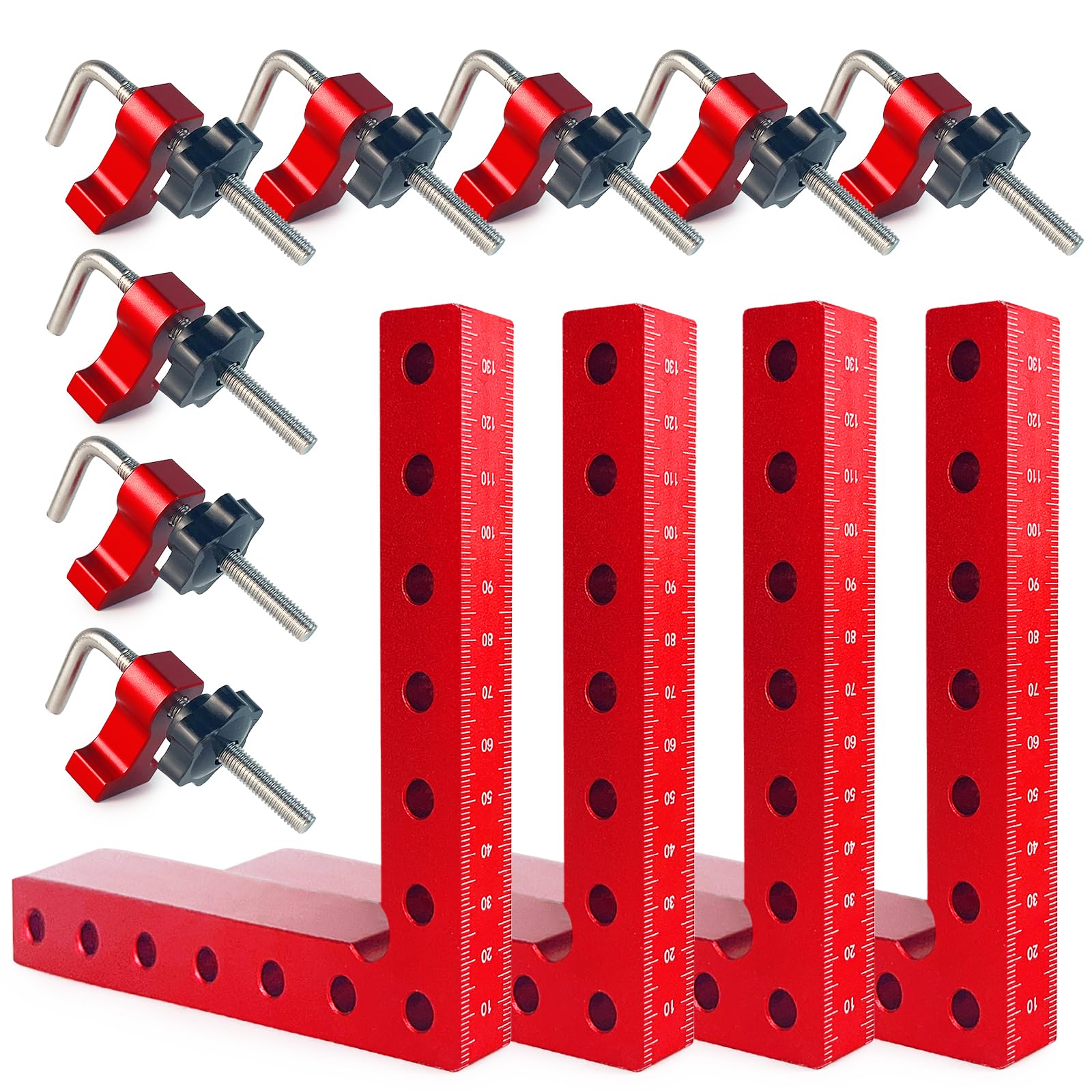90 Degree Clamp Corner Clamp - Right Angle for Woodworking 4 Pack 5.5"x ...