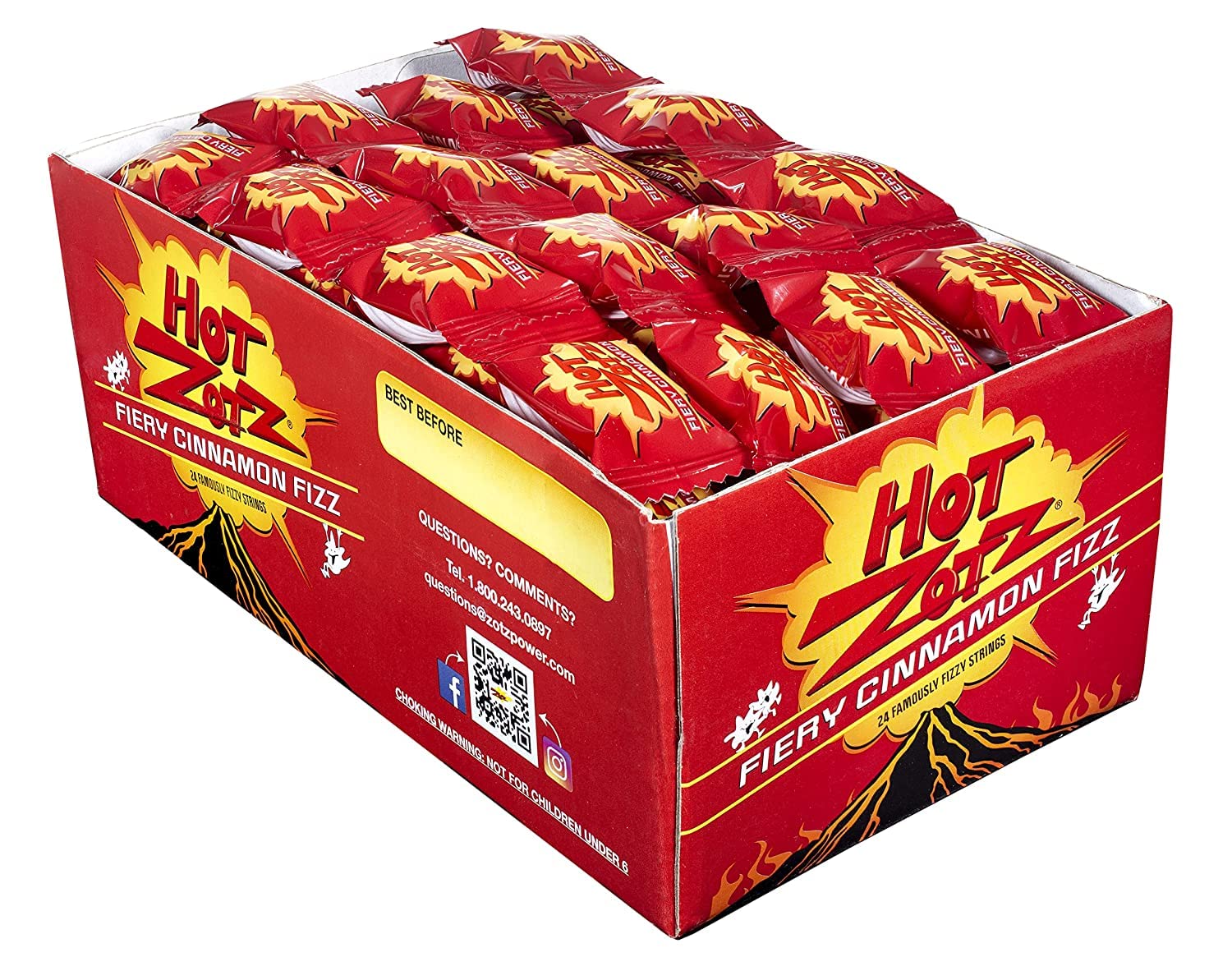 Mua Ambrosoli Hot Zotz Fiery Cinnamon Fizz 24 Famously Fizzy Strings ...