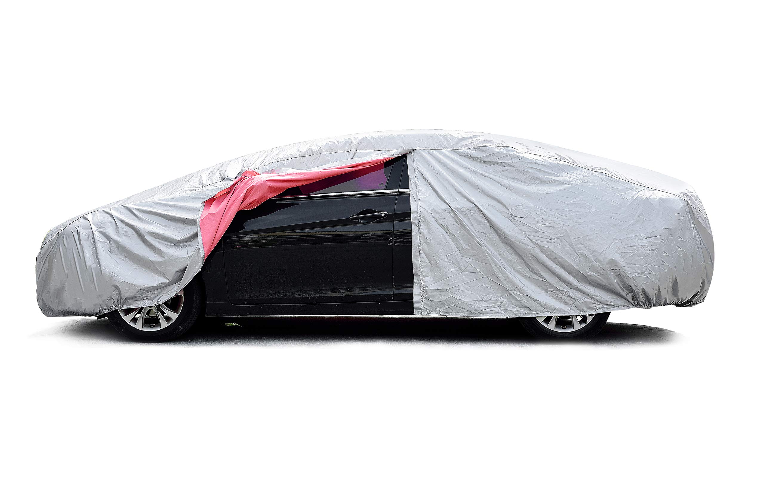 Tecoom LSC03 Waterproof UV-Proof Windproof Design Car Cover with Zipper ...