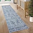 Amazon.com: KUTA Vintage Washable Runner Rug, 2x6 Blue Runners for ...