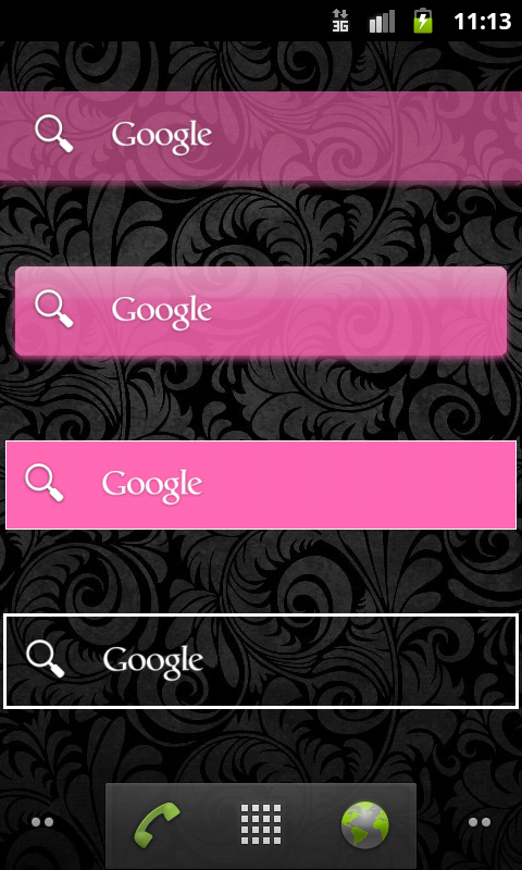 Pink Search for Google:Amazon.com:Appstore for Android