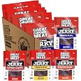 Variety Flavour Beef Jerky Bulk Box: Original, BBQ, Teriyaki, Sweet ...