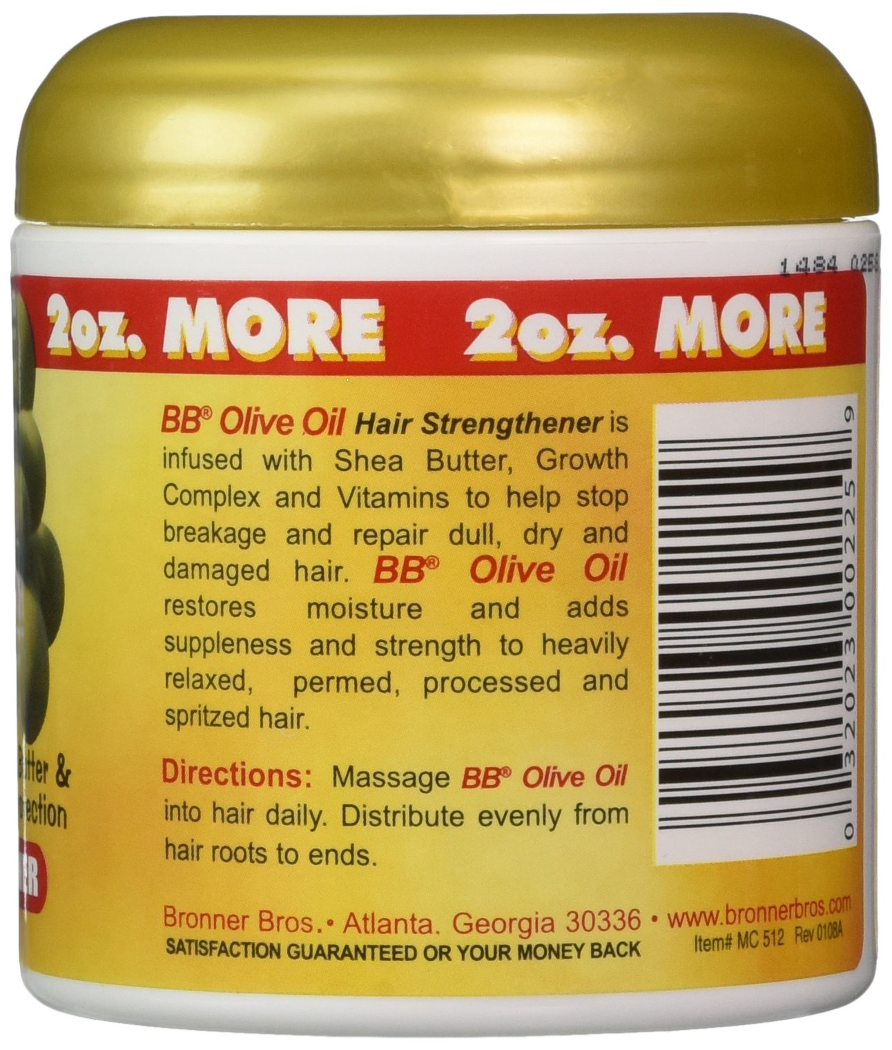 Bronner Brothers Olive Oil Hair Strengthener, 6 Ounce on Galleon ...