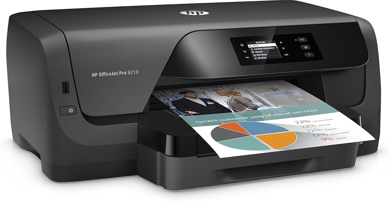 HP OfficeJet Pro 8210 Printer, Instant Ink Compatible – BigaMart