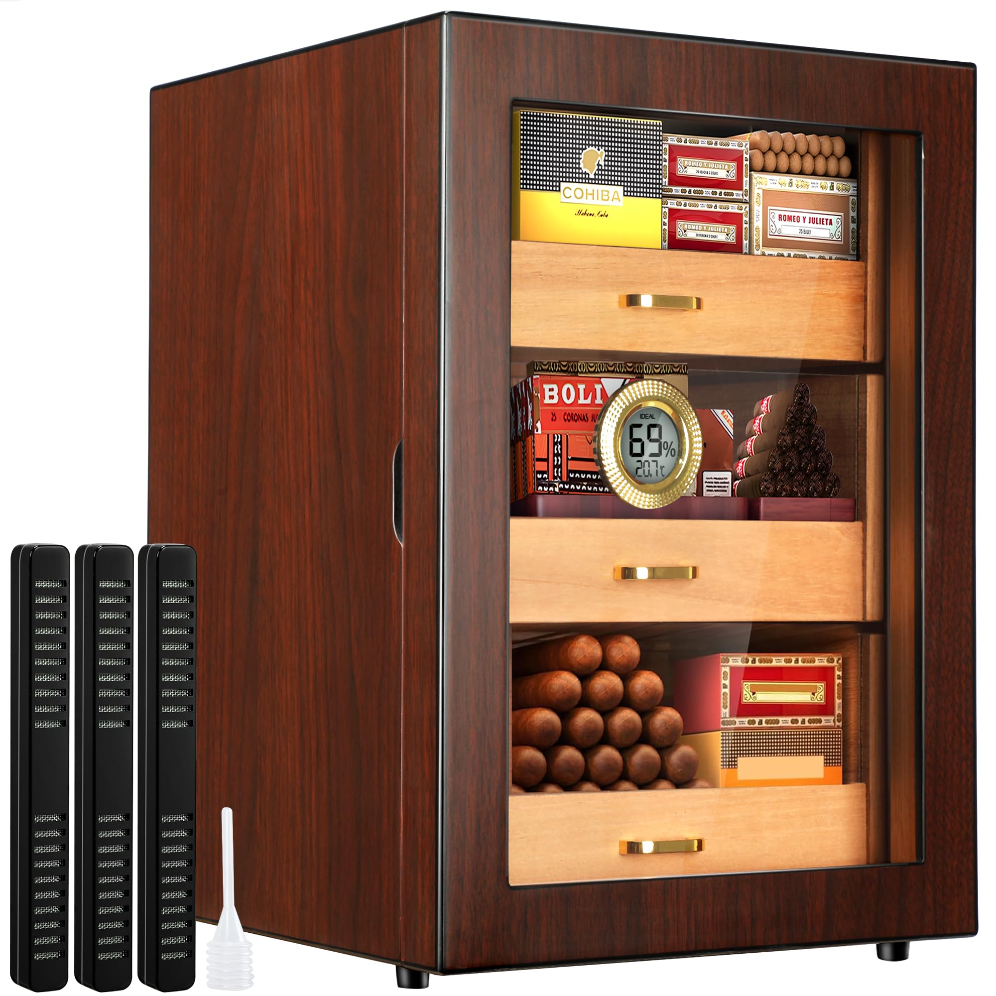 Mua Rengue Cigar Humidor Cabinet, Large Cedar Cigar Humidor for 100-150 ...