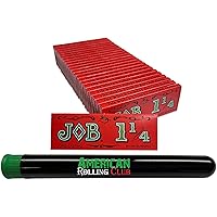Amazon.com: JOB Orange Slow Burning 1-1/4 Size Cigarette Rolling Papers ...