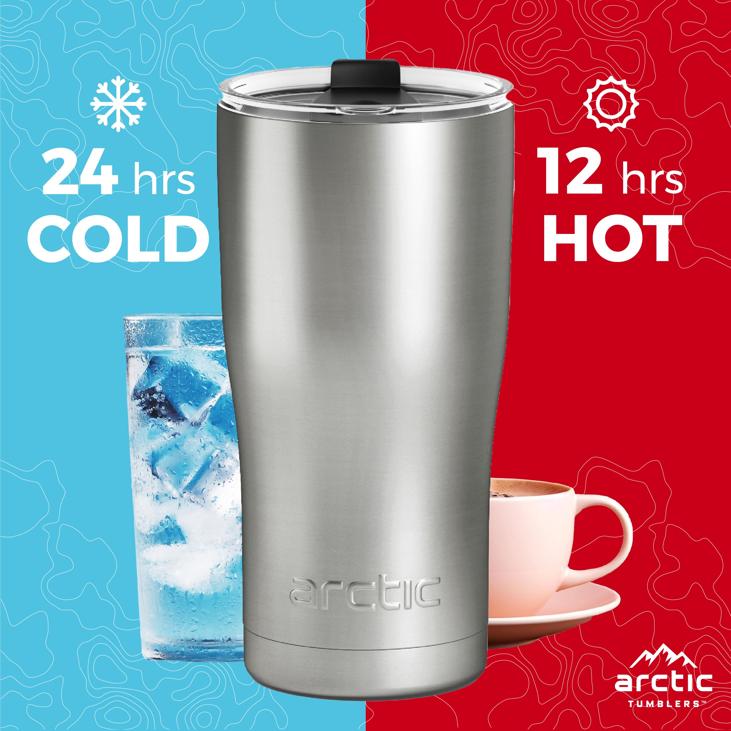 Mua Arctic Tumblers | 20 oz Matte Turquoise Insulated Tumbler with ...