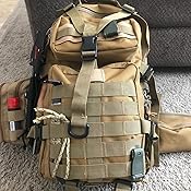 Amazon.com: Gelindo Military Tactical Backpack, Hydration Backpack ...